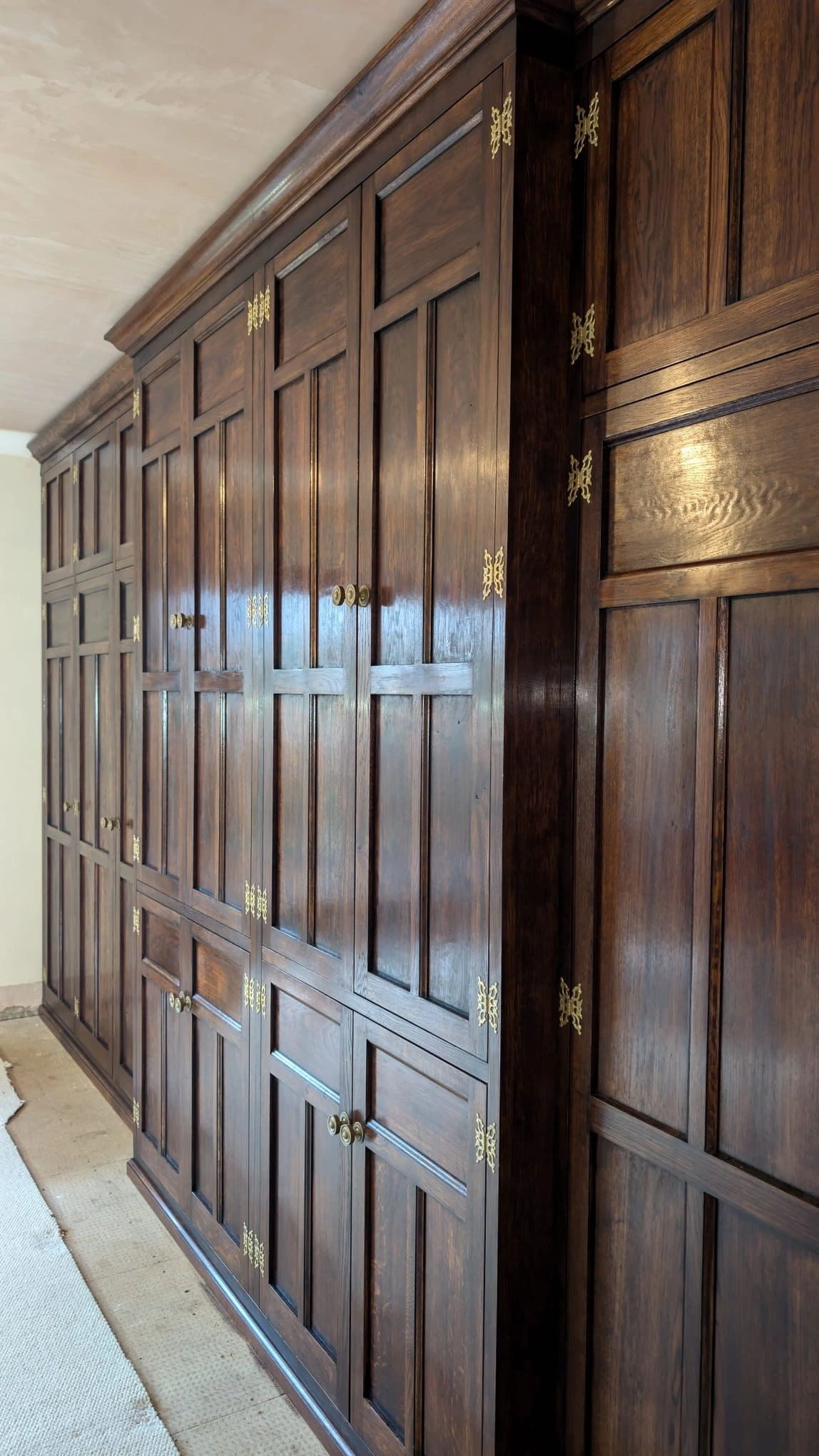 Solid Oak Fronted Wardrobe
